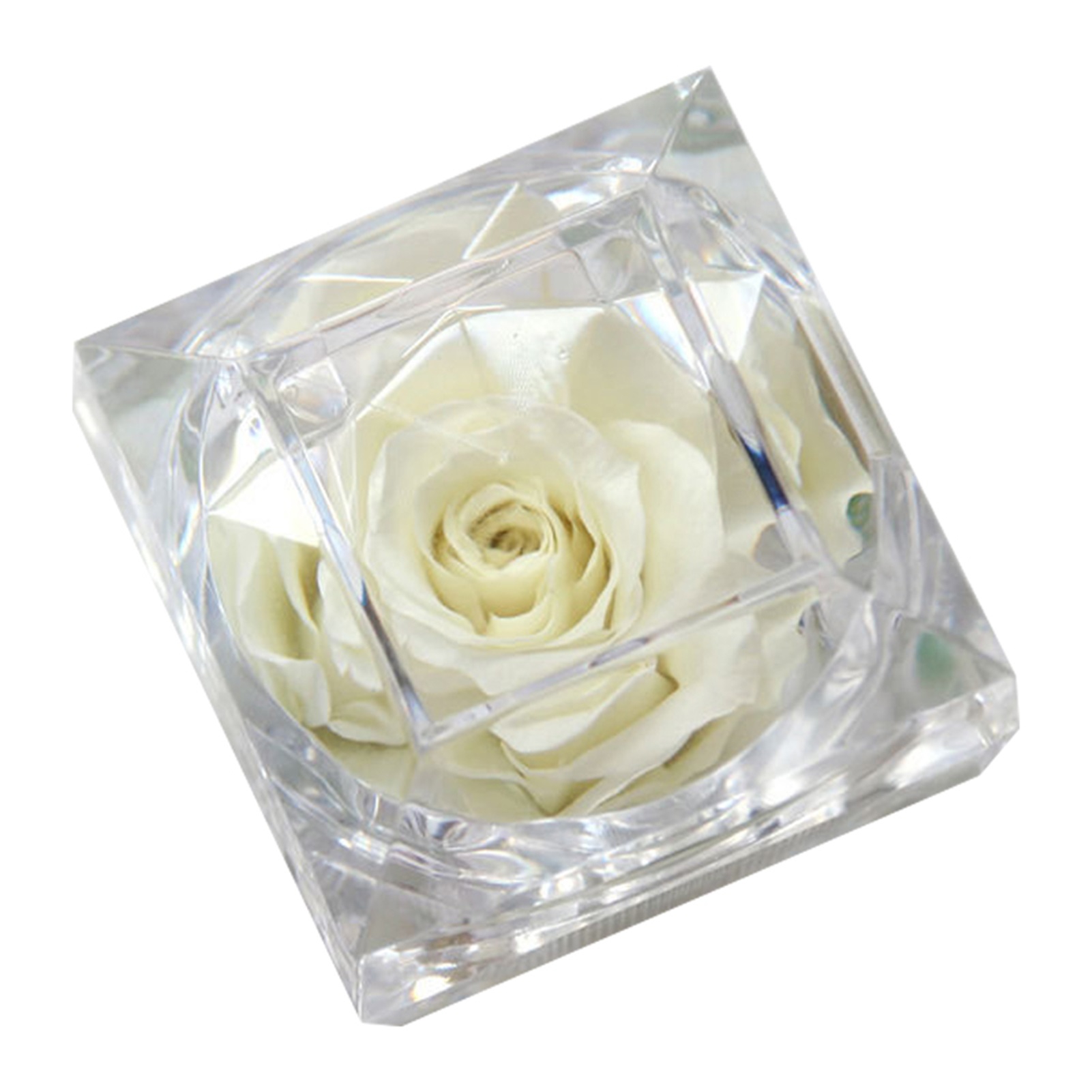 Sunjoy Tech Romantic Ring Box Handmade Plastic Nice-looking Forever ...