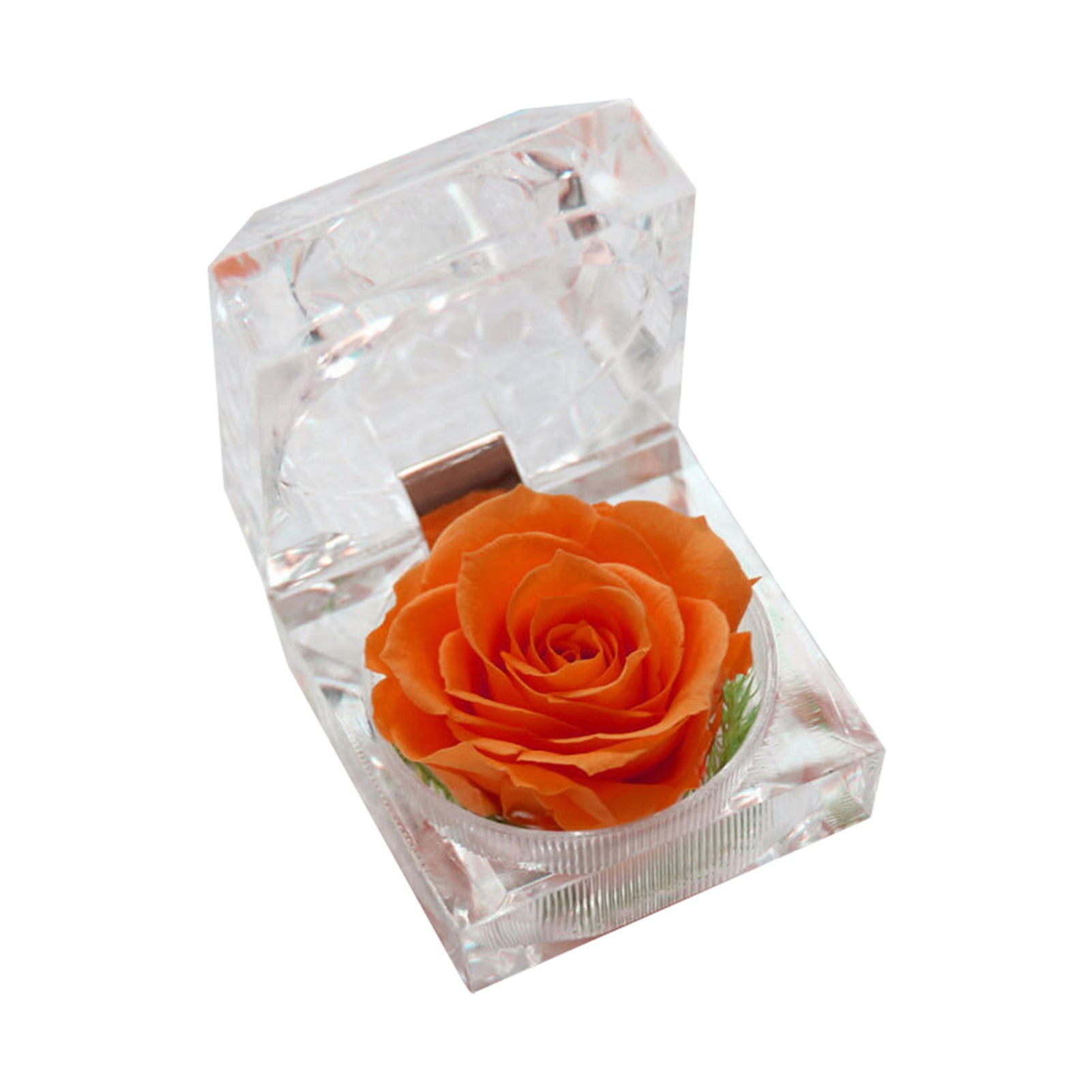 Sunjoy Tech Romantic Ring Box Handmade Plastic Nice-looking Forever ...