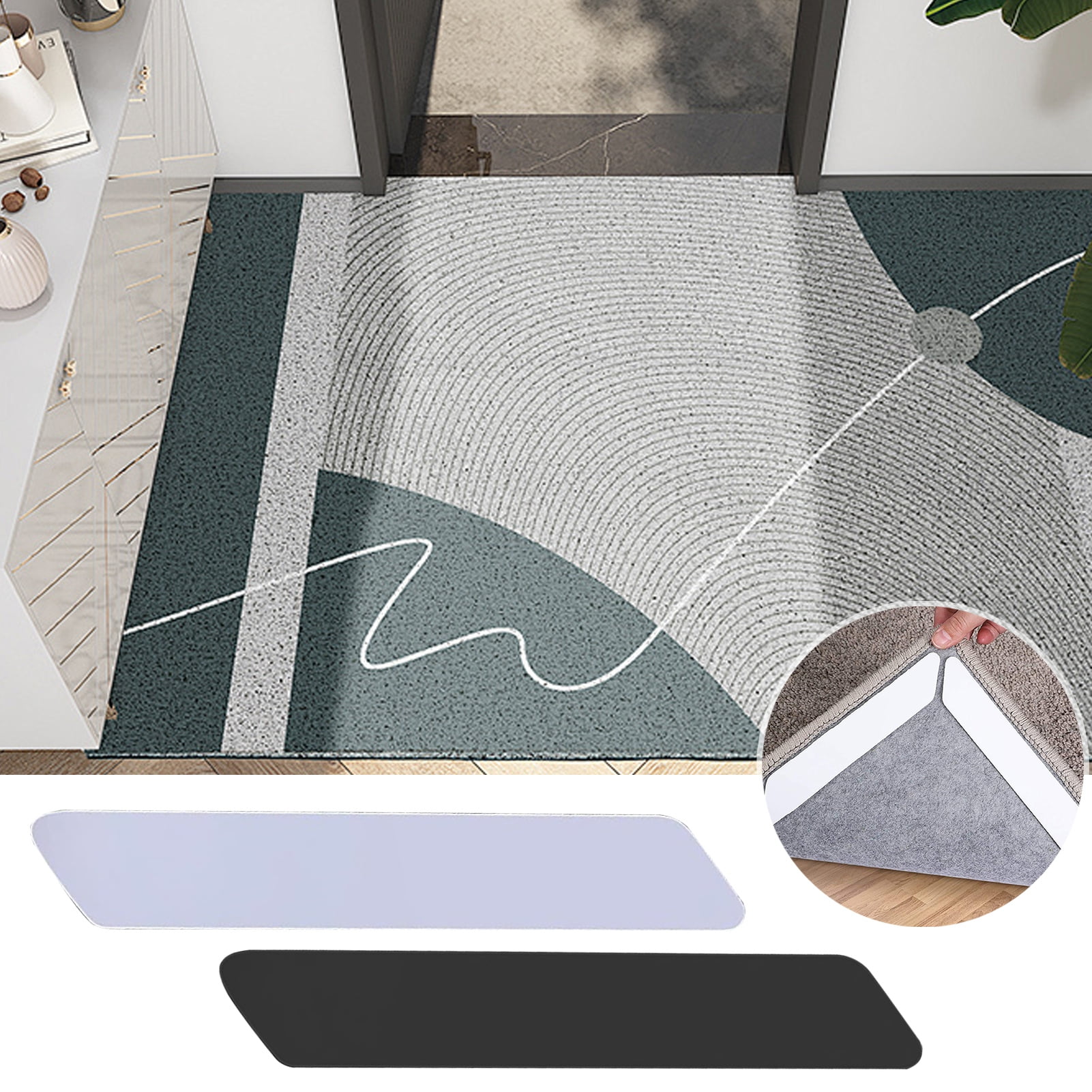 Sunjoy Tech Rug Tapes,Anti-slip Stickers for Ladder Carpet,Reusable ...