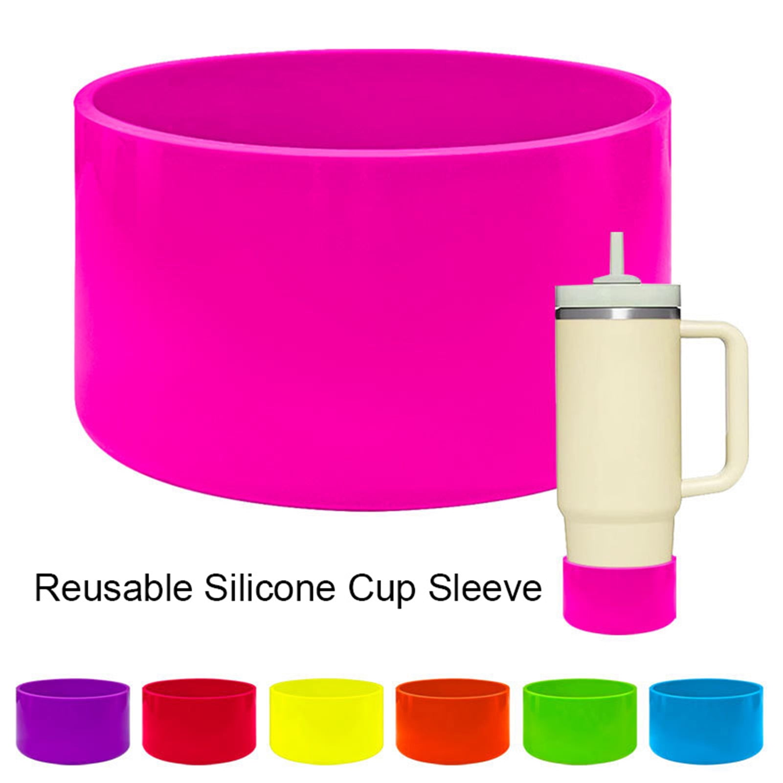 Sunjoy Tech Silicone Boot Cup Cover Anti slip Bottom Sleeve Thickened ...