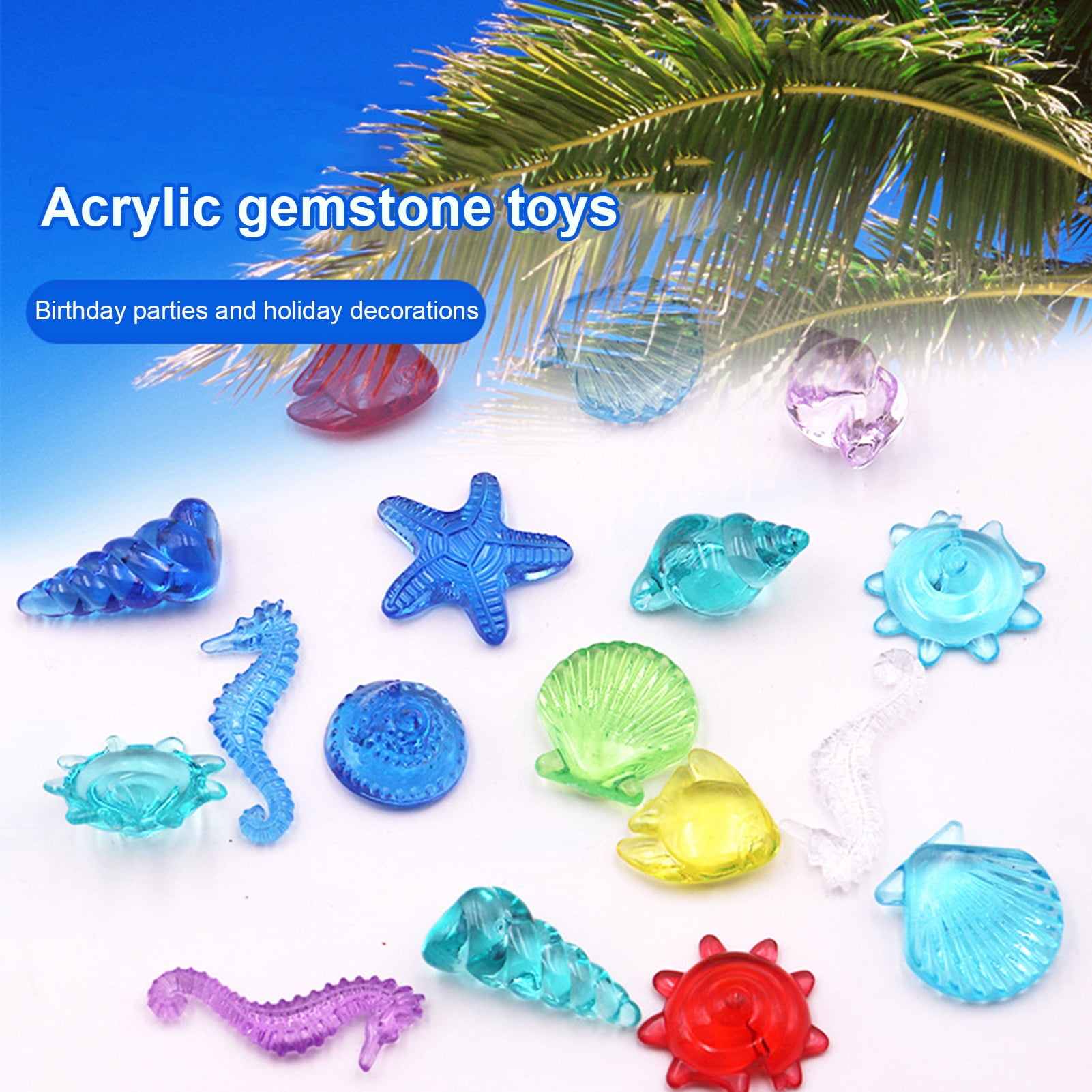 Sunjoy Tech Simulated Small Animals Sea Animal Adventure Acrylic Mini ...