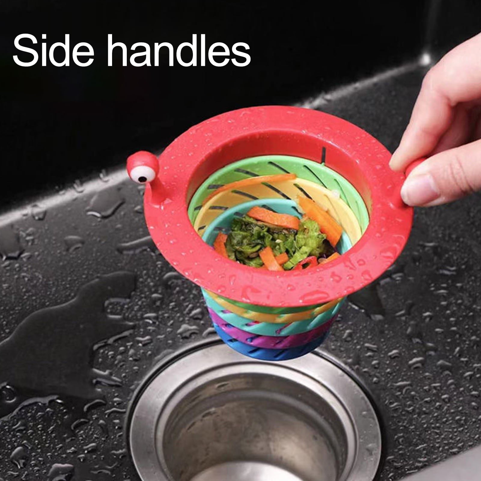 Sunjoy Tech Sink Strainer Cartoon Rainbow Design Sink Filter Foldable ...