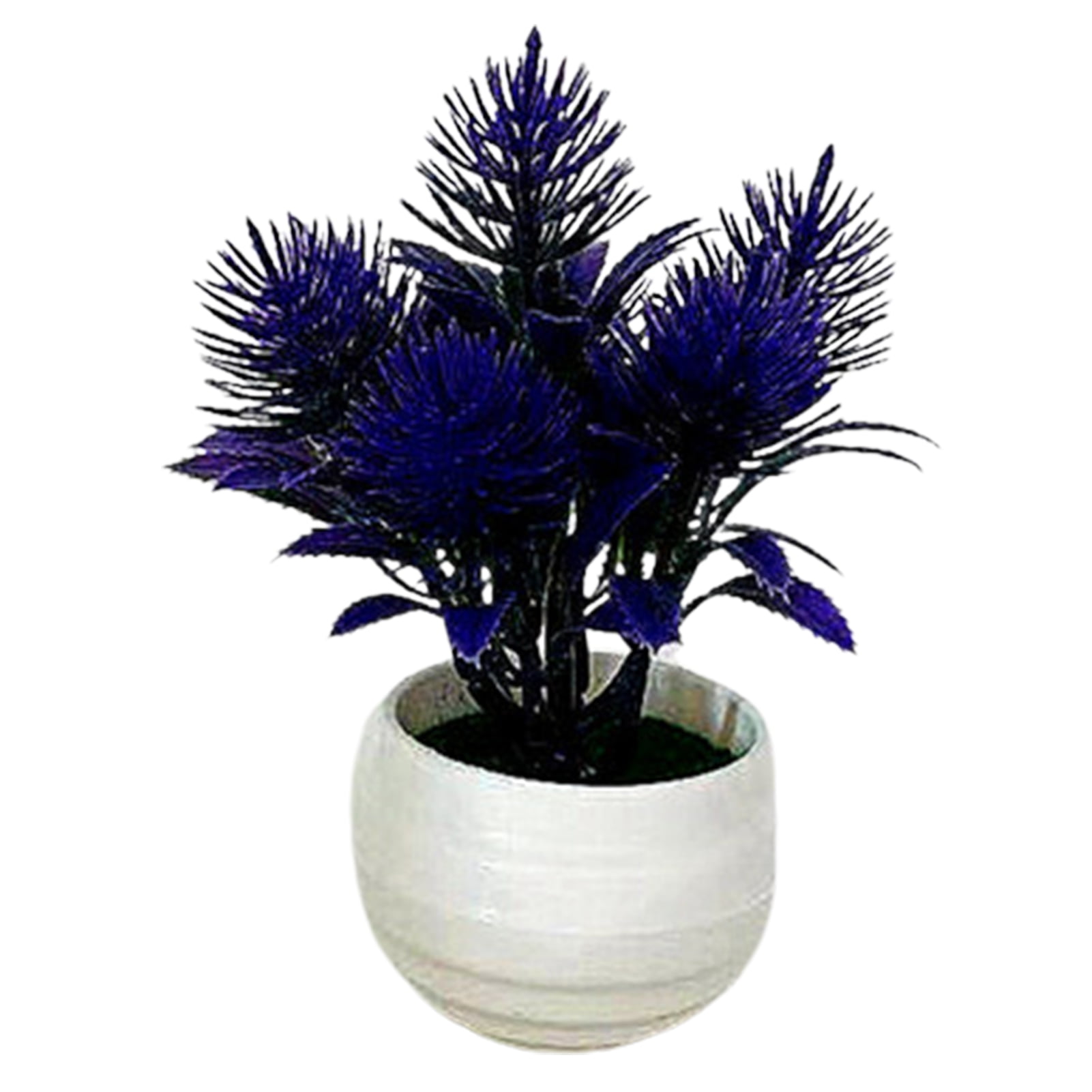 Sunjoy Tech Small Artificial Plastic Plants Home Decor Mini Potted Faux ...