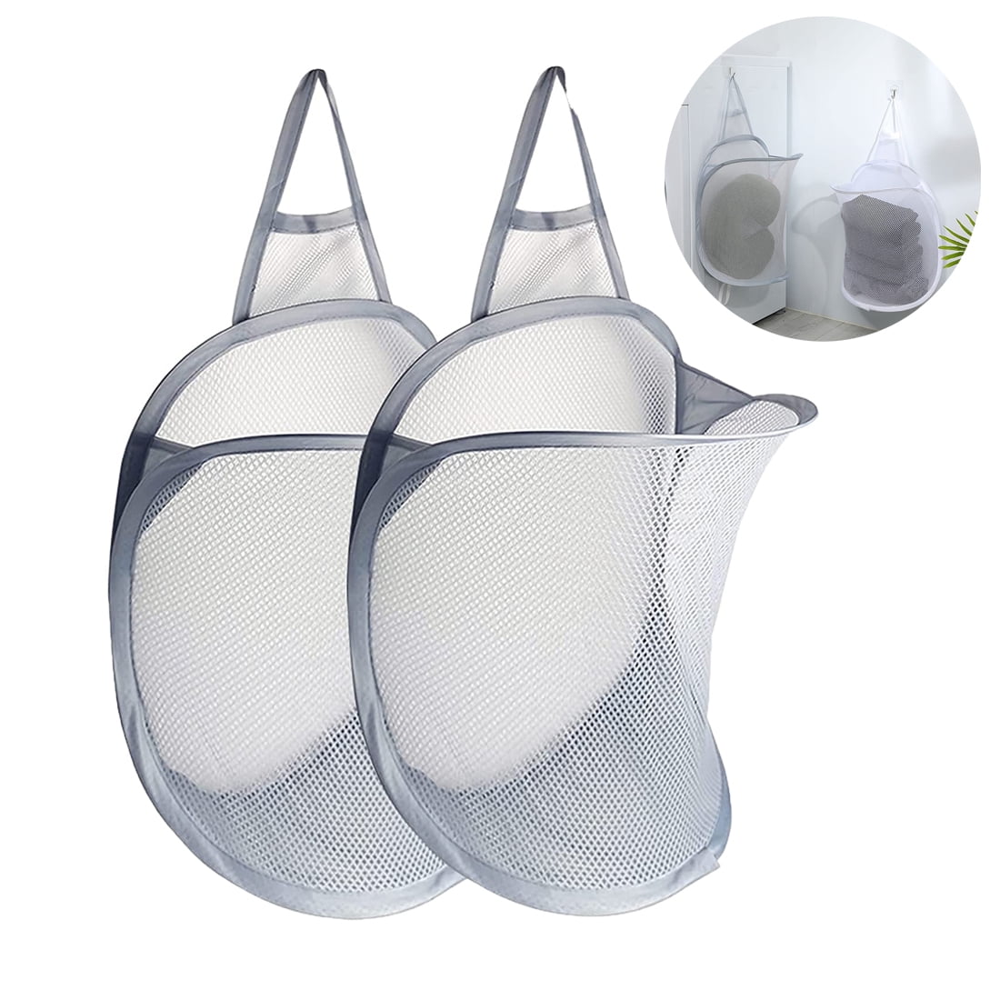 Sunjoy Tech Small Hanging Laundry hamper,Baby ,Kids Dirty Clothes ...