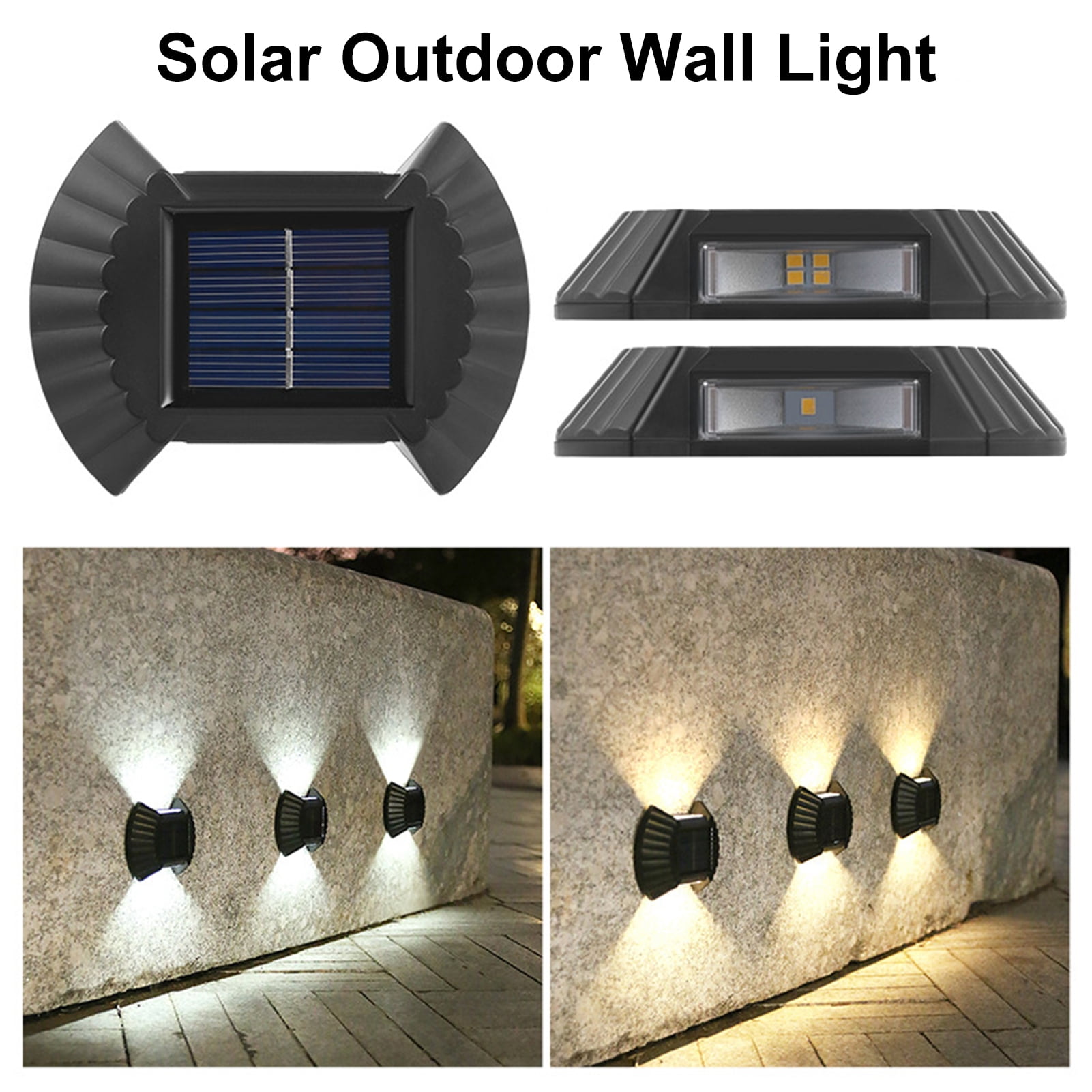 Sunjoy Tech Solar Lamp No Wire Required Waterproof Automatic Light On ...