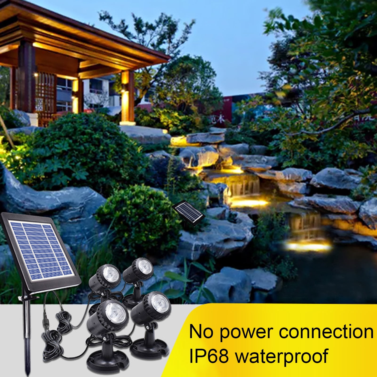 Sunjoy Tech Solar Light Waterproof High Brightness Attractive Easily ...
