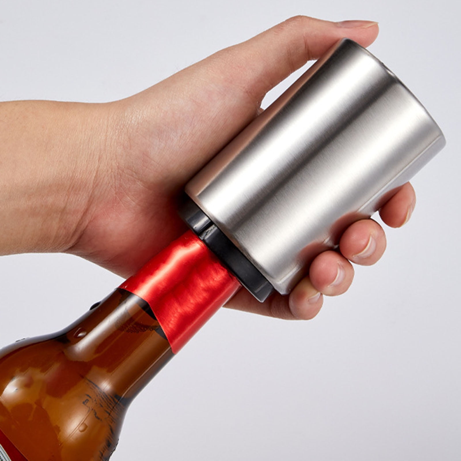 Sunjoy Tech Stainless Steel Beer Bottle Opener Press Type Heavy Duty ...