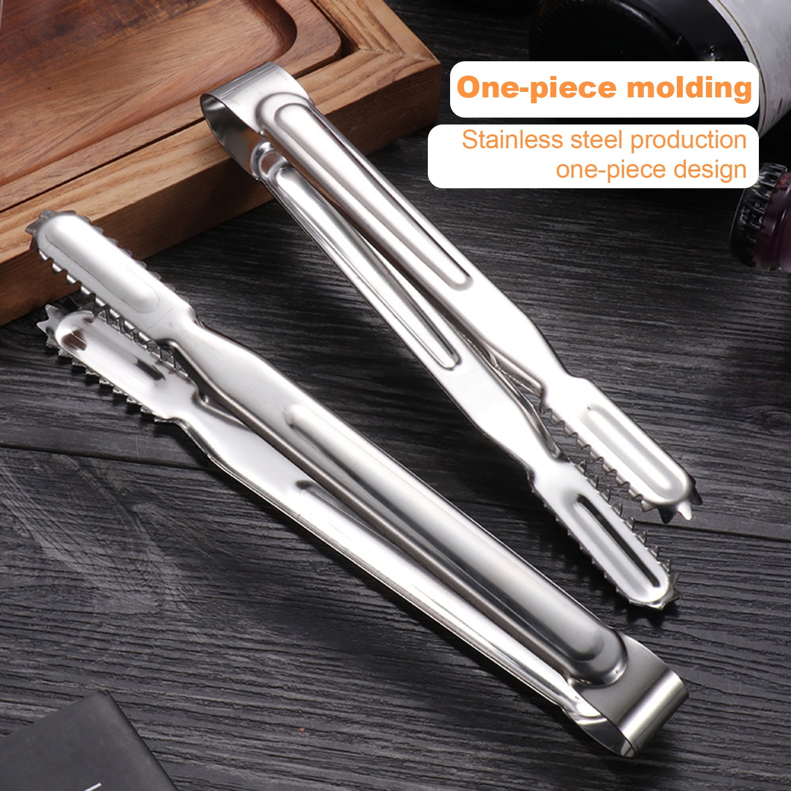 Sunjoy Tech Stainless Steel Food Tongs Lightweight Rust-proof Cooking ...