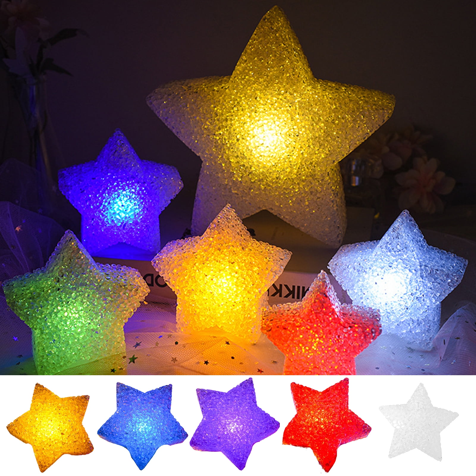 Sunjoy Tech Star Night Light Romantic Soft Lighting Eye Handheld Fairy ...