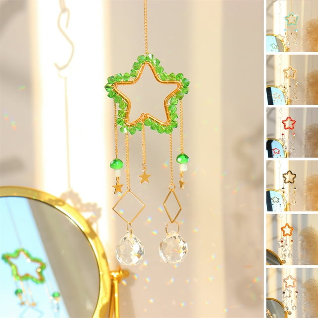 Sunjoy Tech Sun Catcher Shiny Good Refraction Effect Glitter Glaring ...