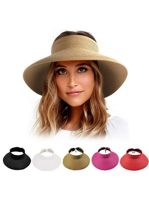 Sukeen Sport Sun Visor Men Women Breathable Cooling Stretchy Visor Hat ...