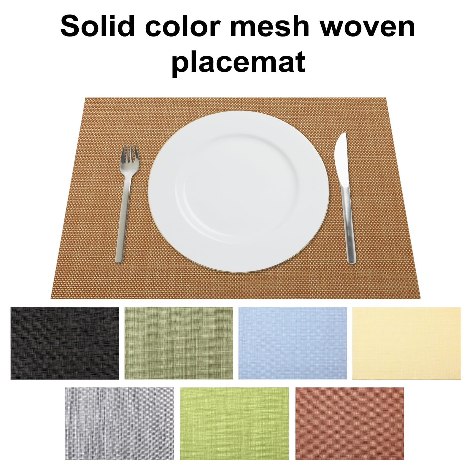 Sunjoy Tech Table Placemat Heat-Resistant Kitchen Placemat Easy to ...