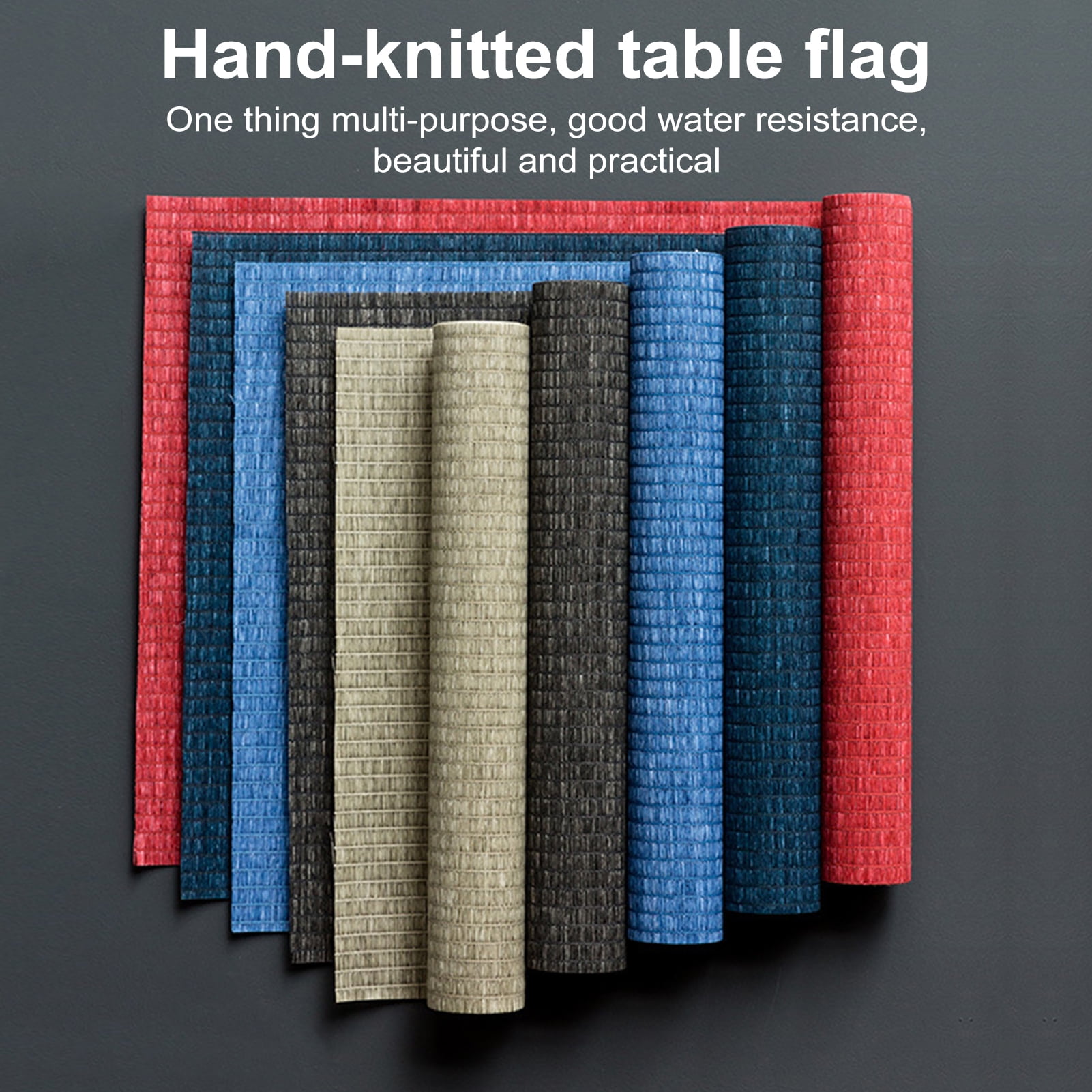 Sunjoy Tech Tea Mat Stylish Colorful Table Runner Waterproof Tea Tray Mat for Household Kitchen ...