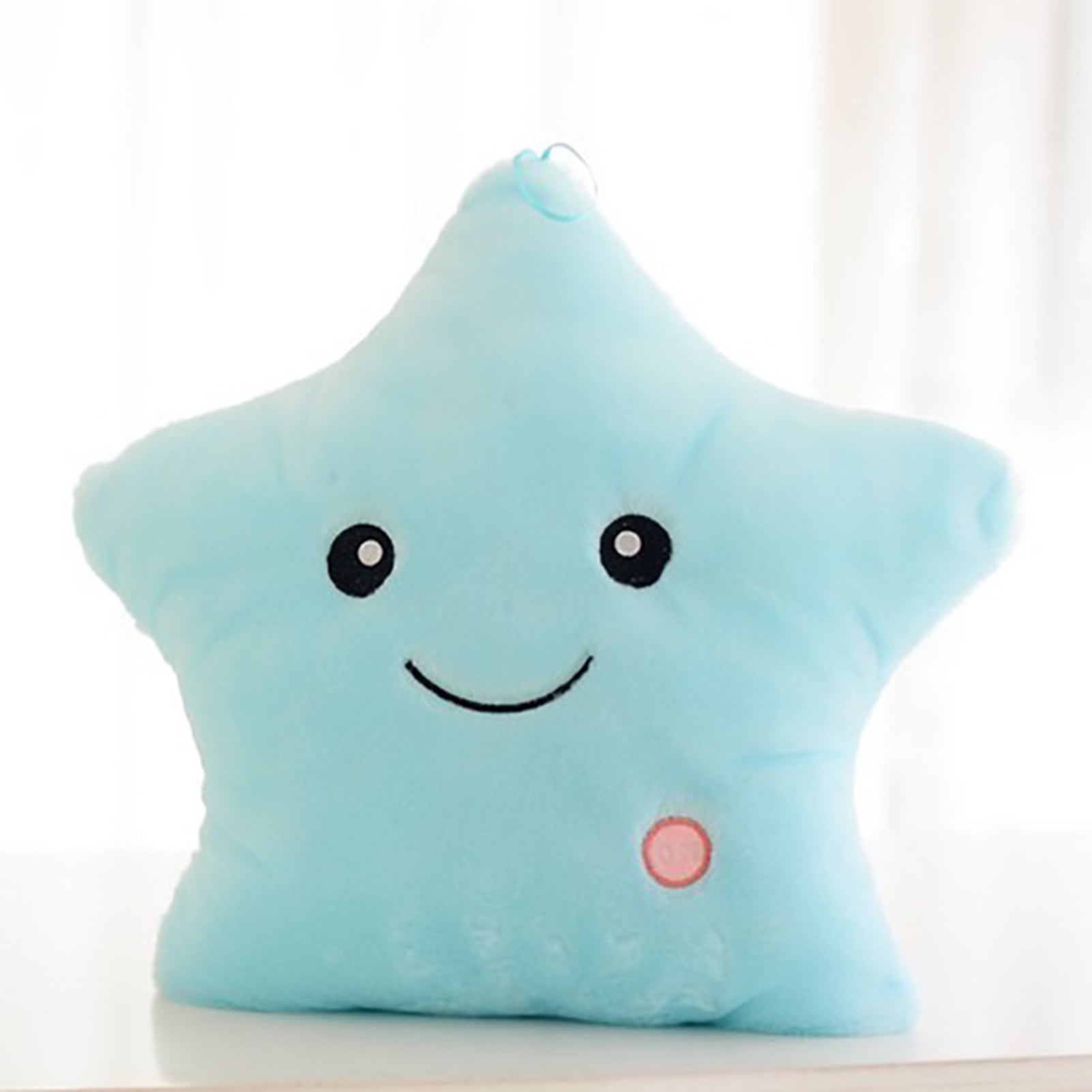 Sunjoy Tech Twinkle Star Pillow Stuffed Star LED Light Up Cushion ...