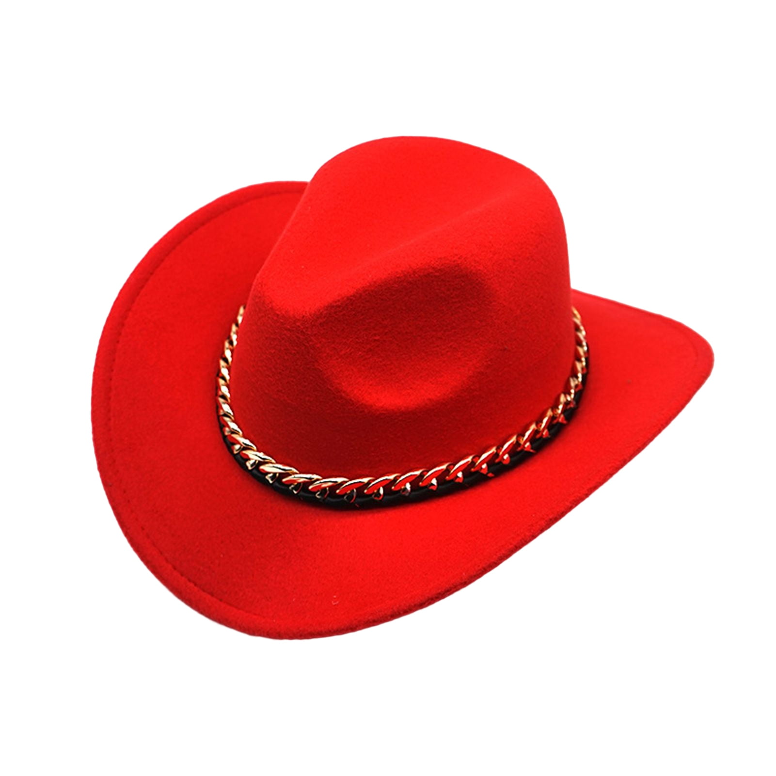 Sunjoy Tech Unisex Vintage Wide Brim Warm Hat Western Cowboy Hat ...