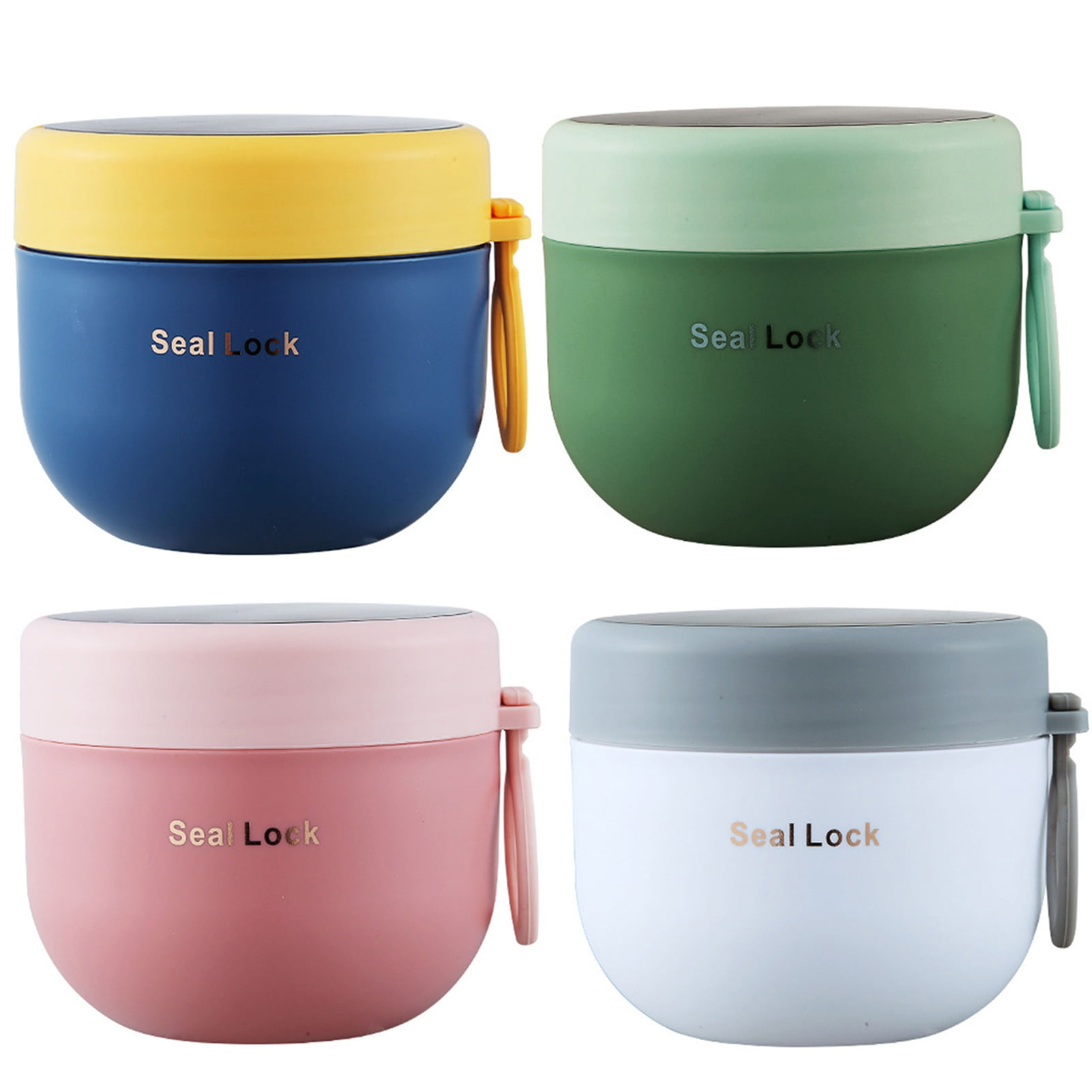 Sunjoy Tech Vacuum Insulated Food Jar for Kids with Foldable Spoon ...