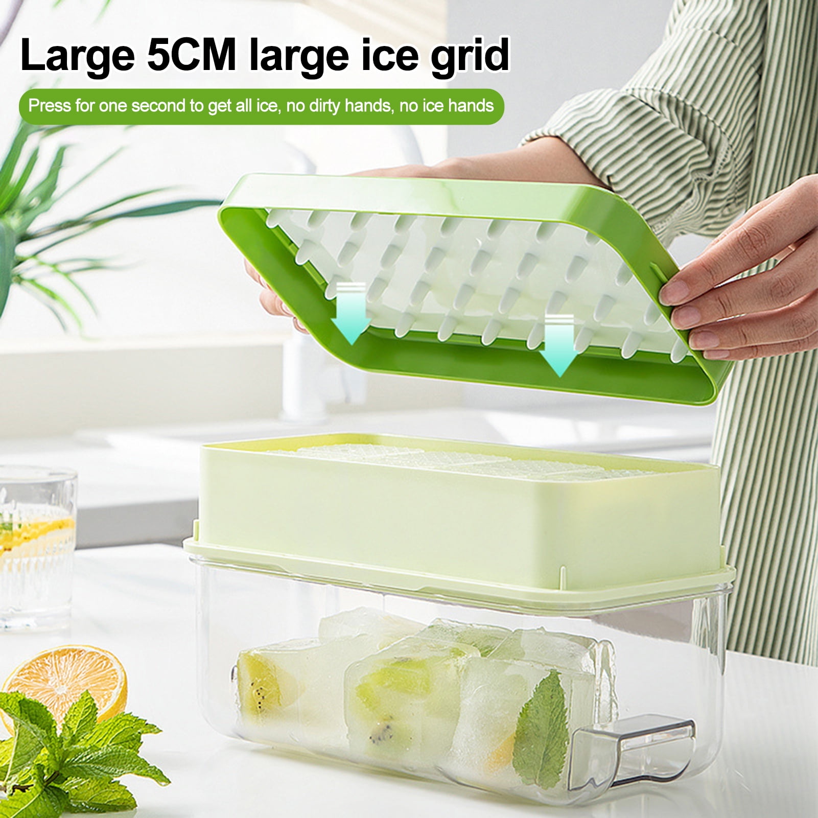 Sunjoy Tech Whisky Ice Cube Mould Double Layer Slow-Melting Large ...