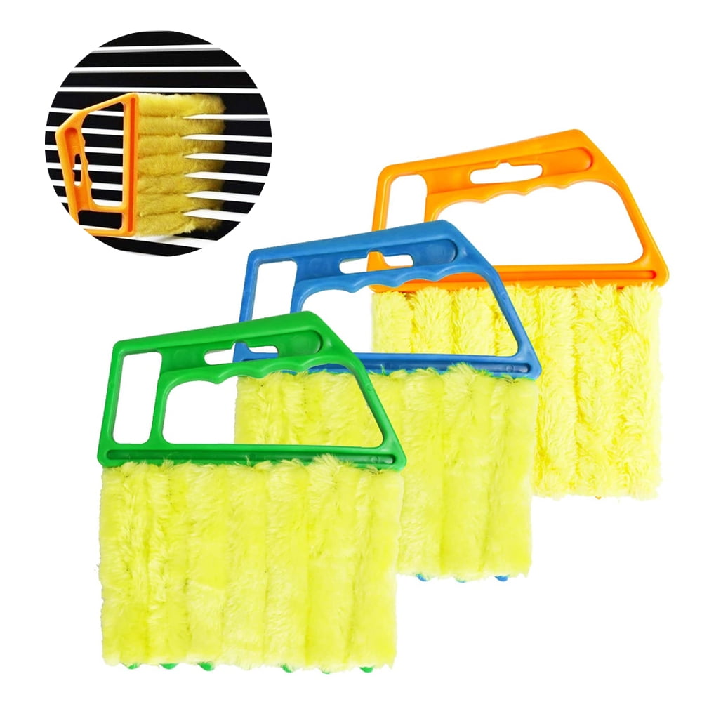 Sunjoy Tech Window Clean Brush, 7 Finger Dusting Cleaner Tool, Mini ...