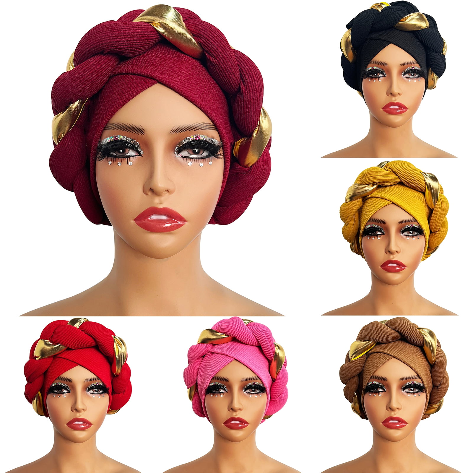 Sunjoy Tech Women Vintage Hat Twisted Knitted Beanie High Elasticity ...