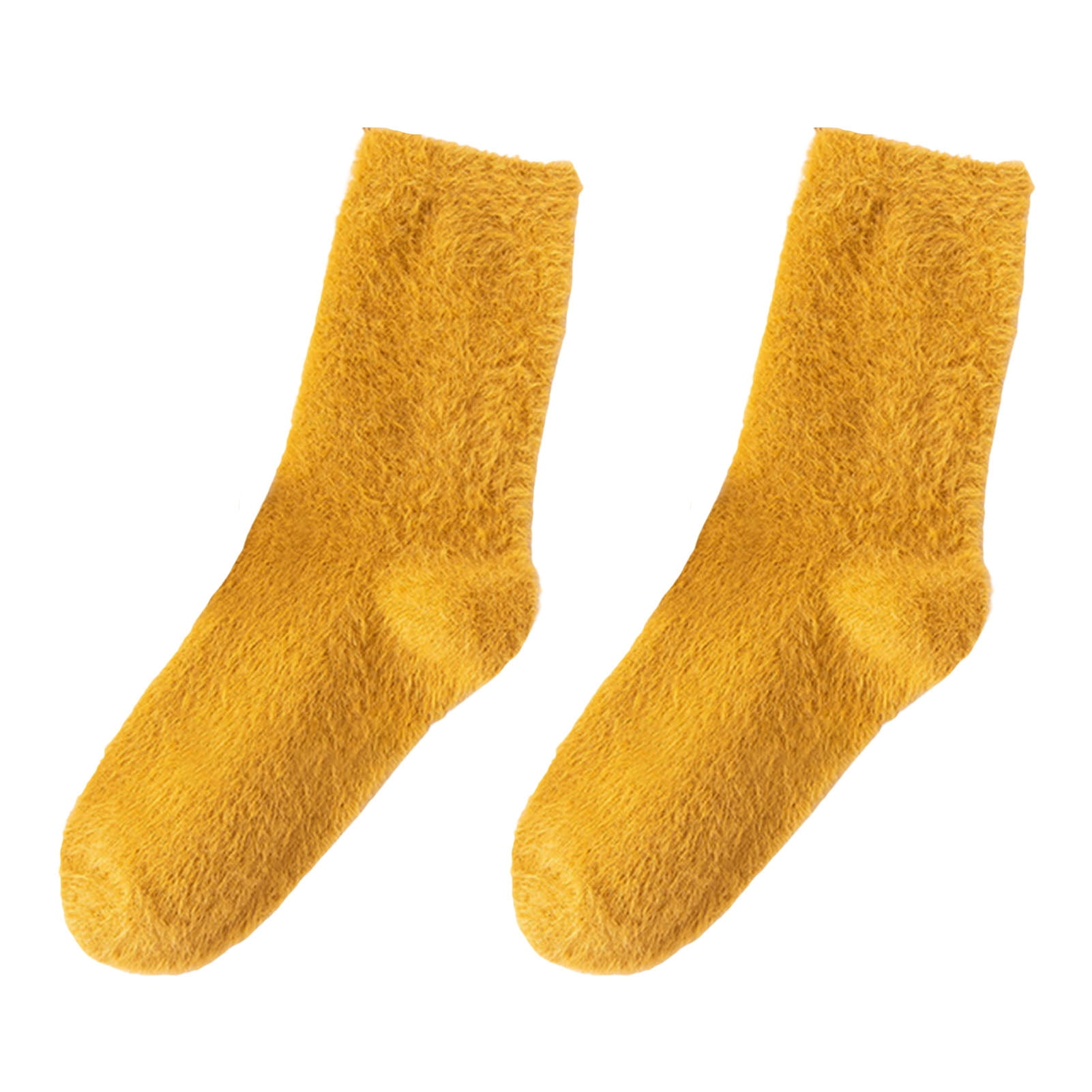 Sunjoy Tech Women Warm Super Soft Plush Slipper Socks, Winter Fluffy ...