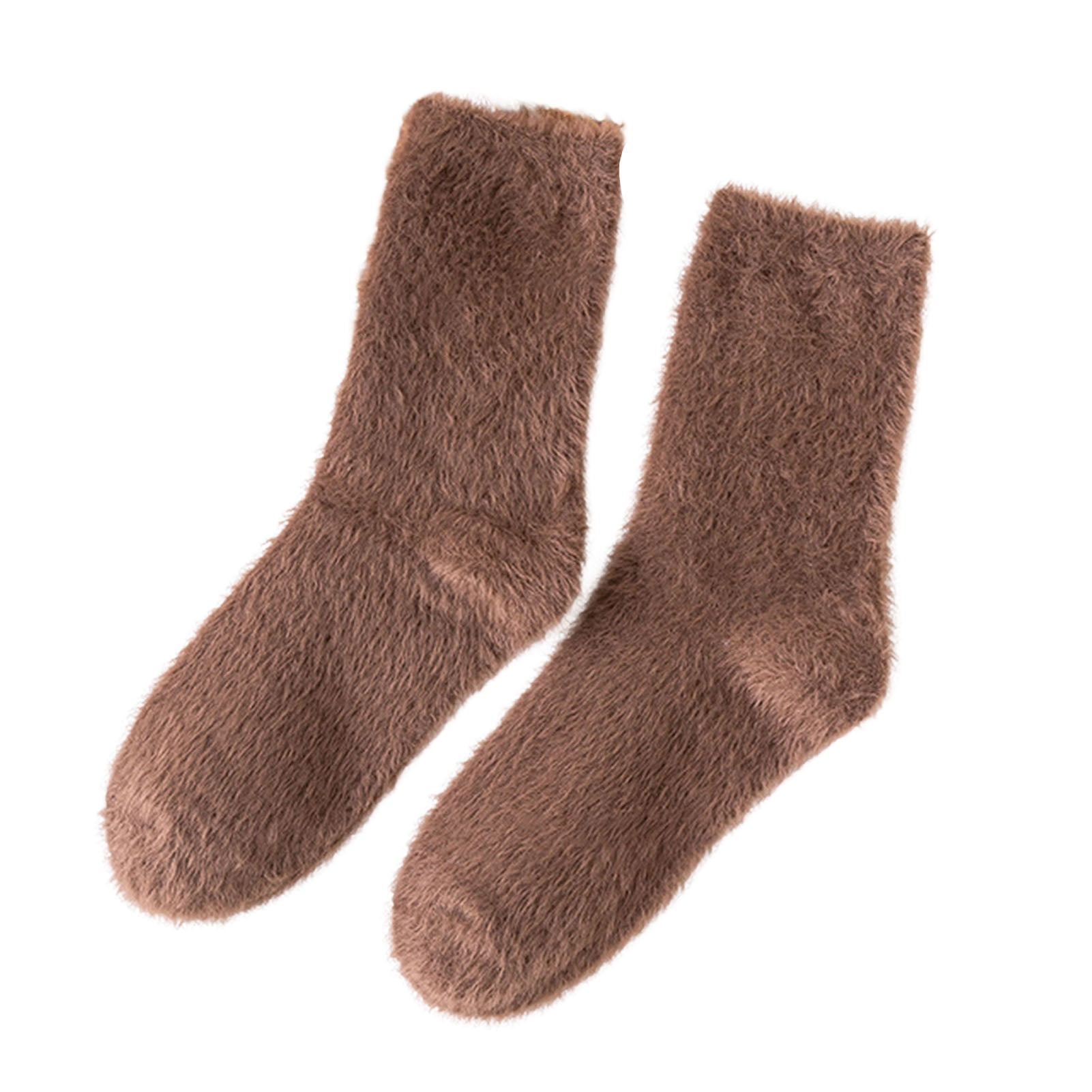 Sunjoy Tech Women Warm Super Soft Plush Slipper Socks, Winter Fluffy ...