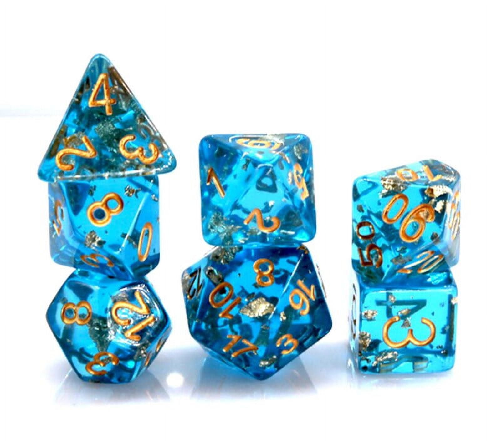 Sunken Treasure DnD Dice Set | Dungeons and Dragons | 7 Dice RPG ...