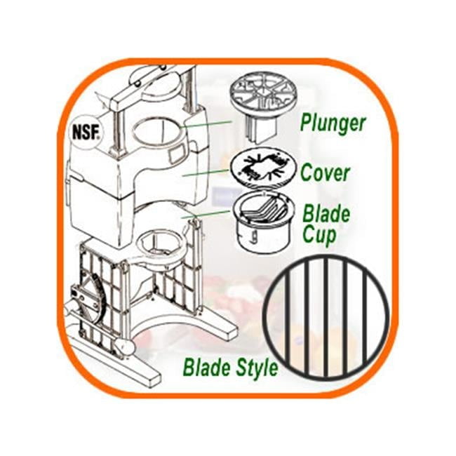 Sunkist 6 Slice Blade Cup Sectionizer - Walmart.com