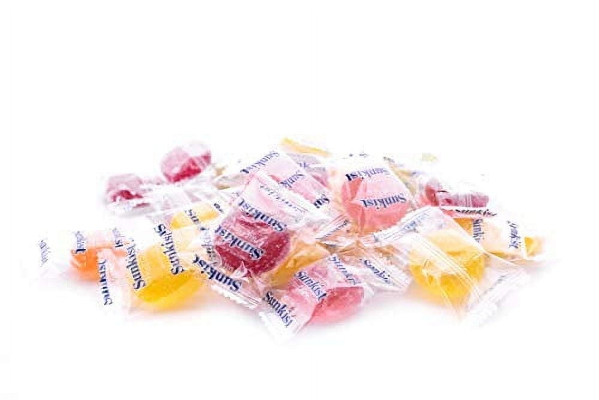 Sunkist Fruit Gems – 2 lb Resealable Stand-Up Bag – Sugar-Coated Jelly ...
