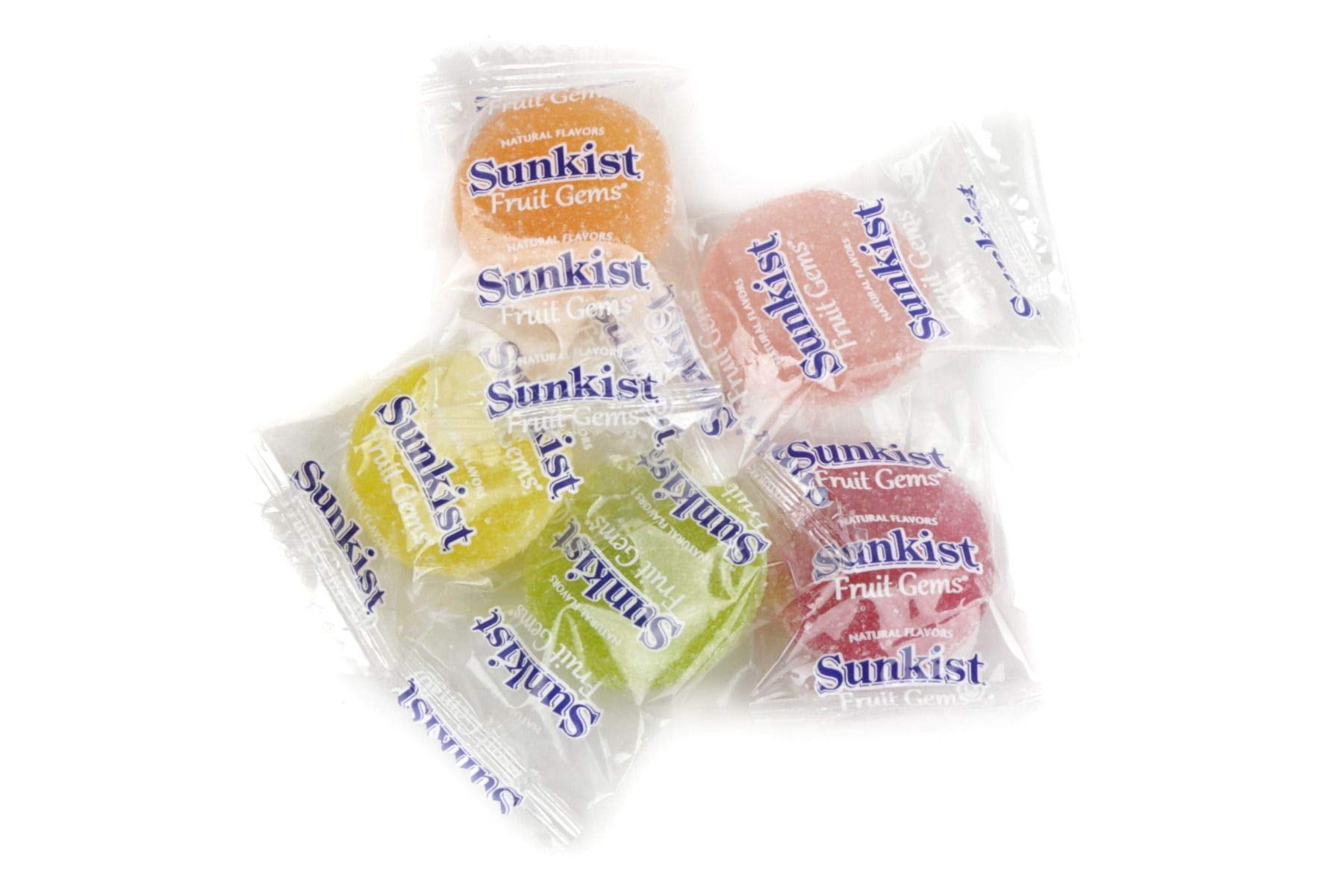 Sunkist Fruit Gems, Wrapped, AKF18 1 Pound - Walmart.com
