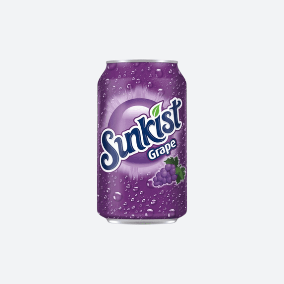 Sunkist Grape Soda - Bold and Intense Flavor, Perfectly Carbonated ...