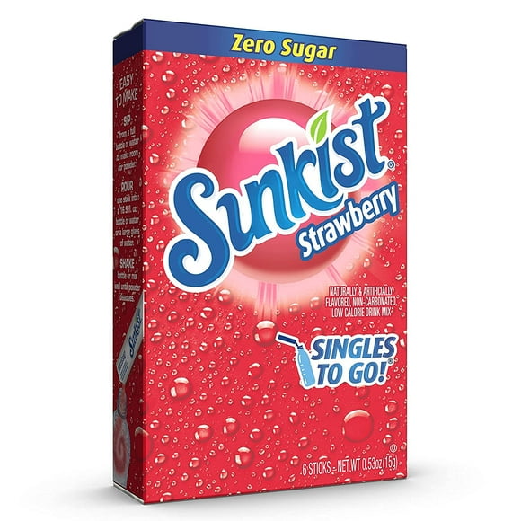Sunkist Drink Mixes & Water Enhancers in Beverages - Walmart.com