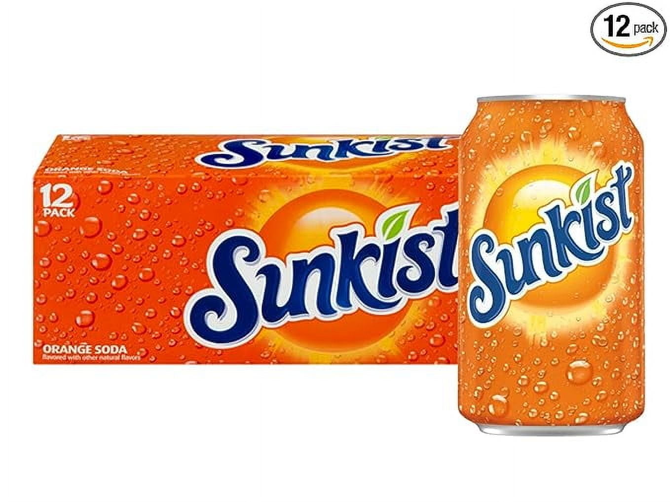 Sunkist Soda Bundled by Louisiana Pantry (Original, 12 Pack 12 oz Cans ...