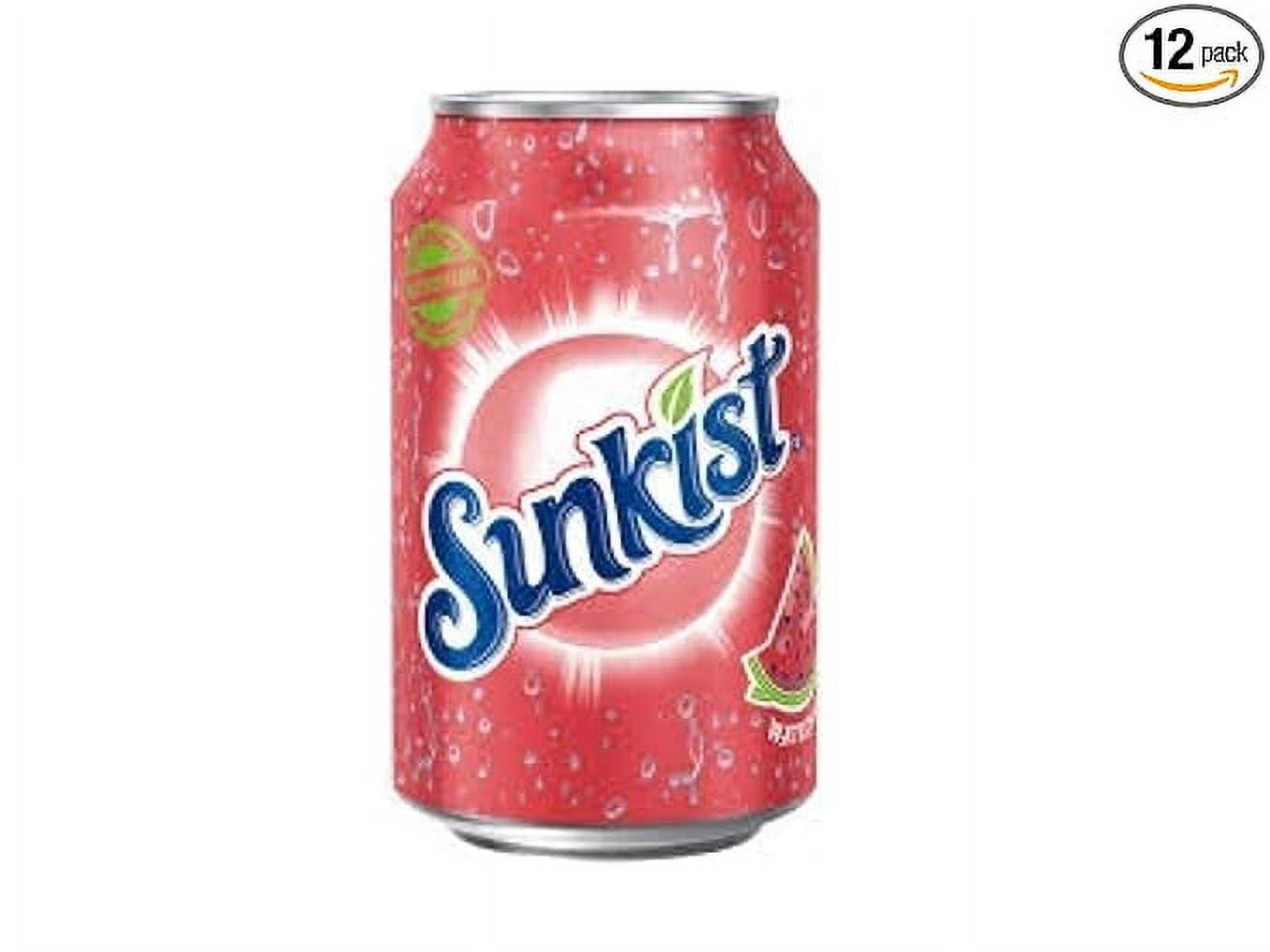 Sunkist Soda Bundled by Louisiana Pantry - (Watermelon Lemonade, 12 ...