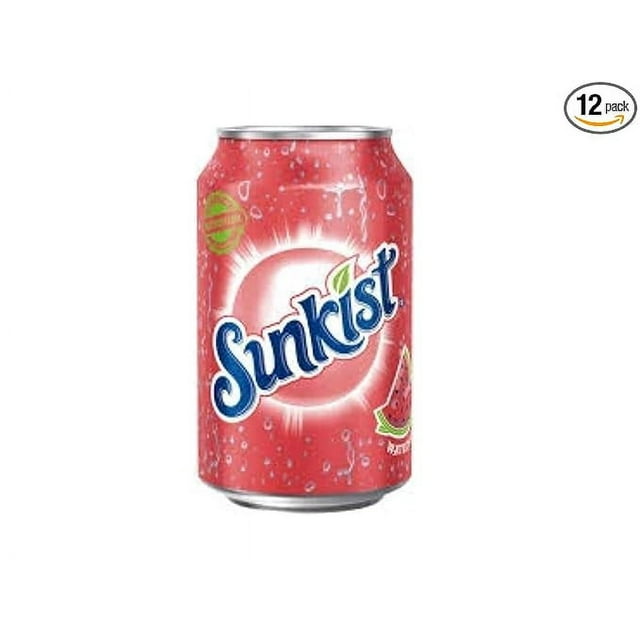 Sunkist Soda Bundled by Louisiana Pantry - (Watermelon Lemonade, 12 ...