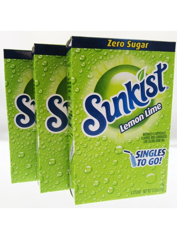 Sunkist Powdered Drink Mixes in Beverages - Walmart.com