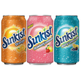 Sunkist Soda Variety Pack 3 Flavors Orange, Strawberry Lemonade & Berry ...