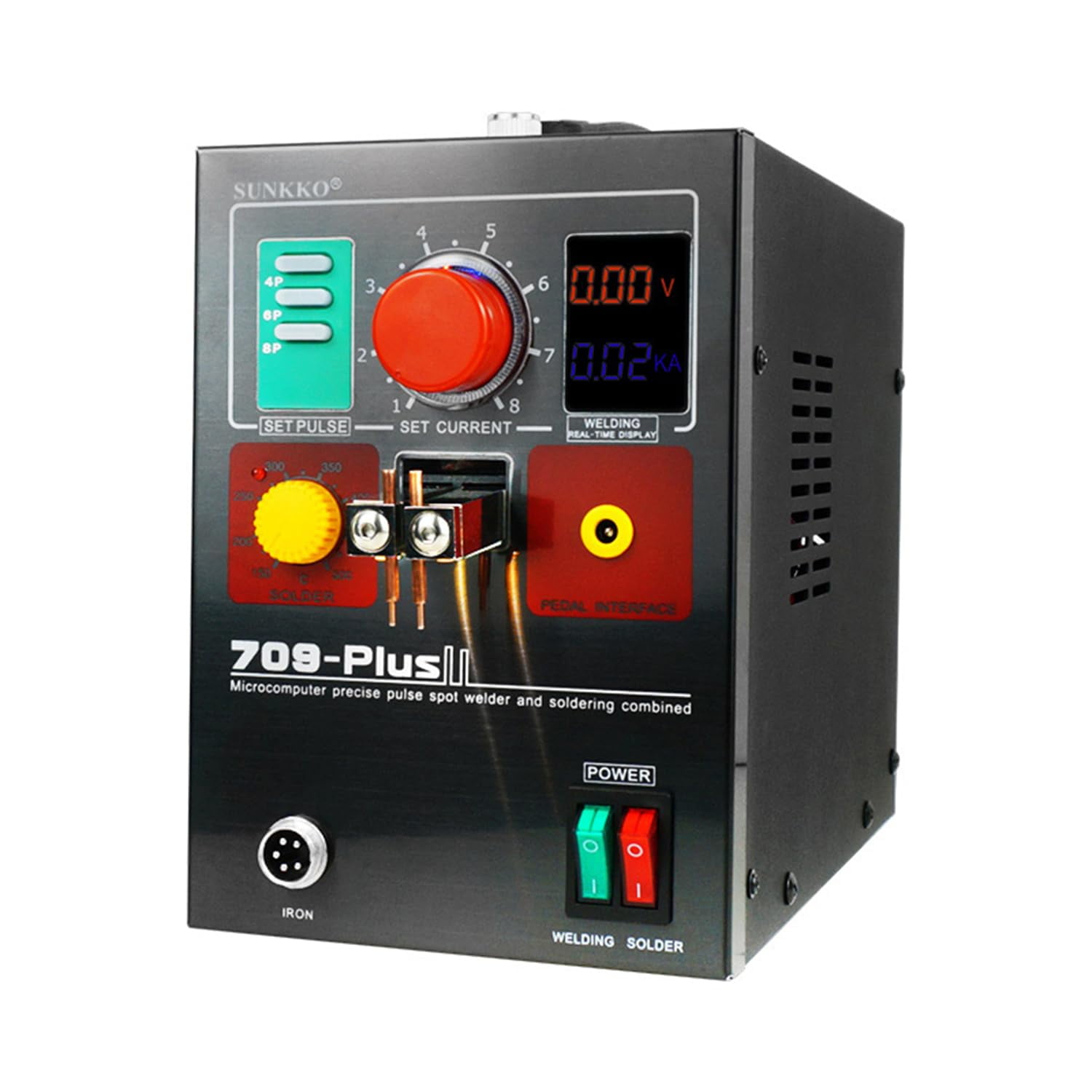 Sunkko 709Plus Battery Spot Welder Transformer Pulse Spot Welding ...