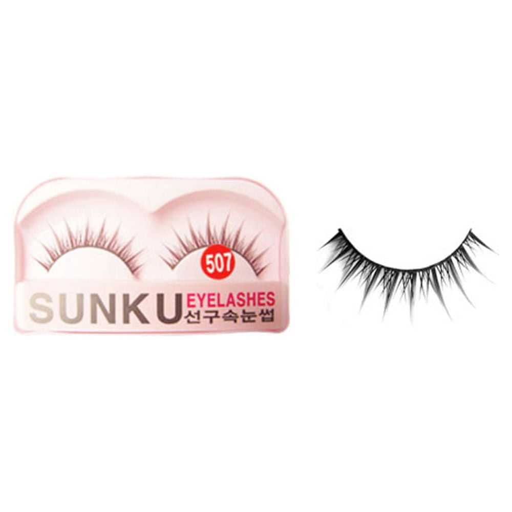 Sunku Eyelash with Glue (507) - Walmart.com