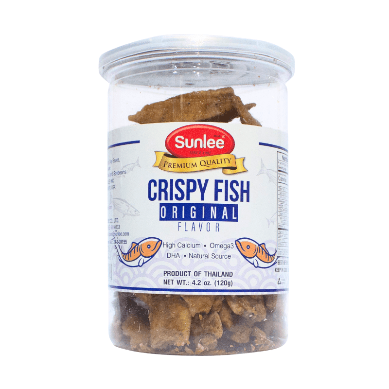 Sunlee Crispy Fish Original Flavor Pack of 2 4.2 oz (120 g) - Walmart.com