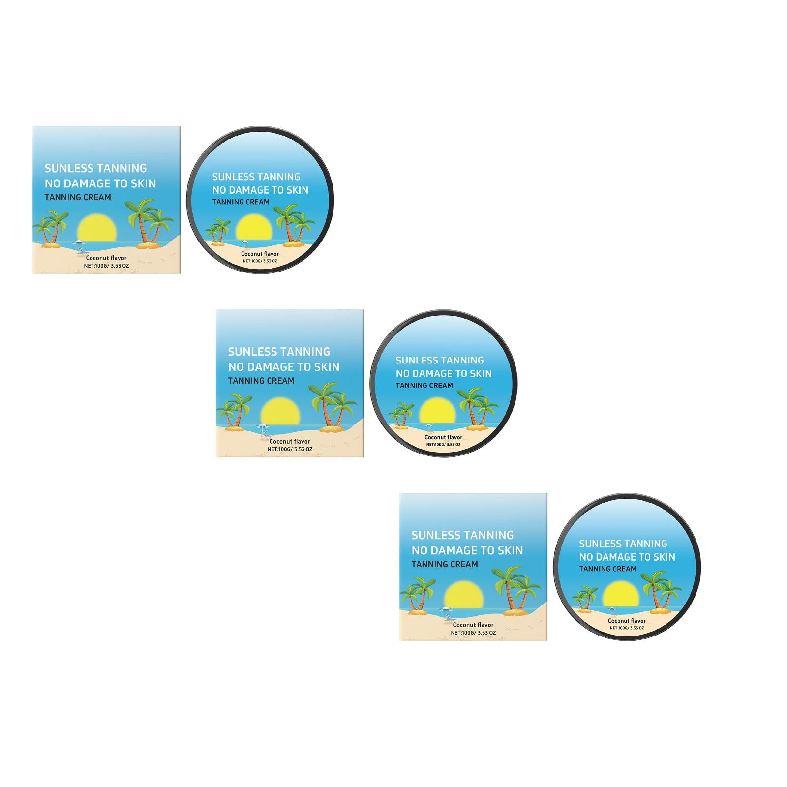 Sunless Tanning Cream – Dark Natural-Looking Fake Tan for All Skin ...