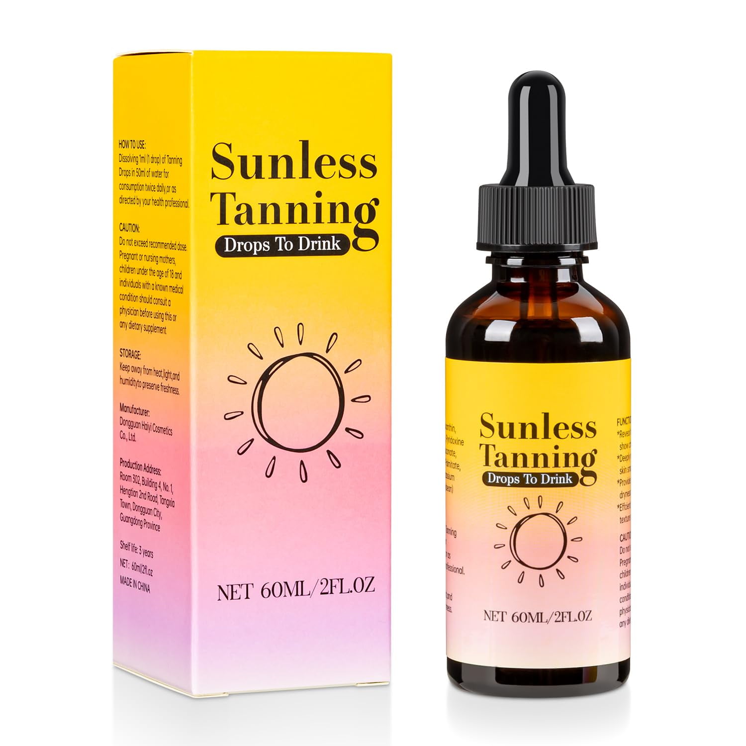Sunless Tanning Drops To Drink, Drinkable Sunless Tanning Drops ...