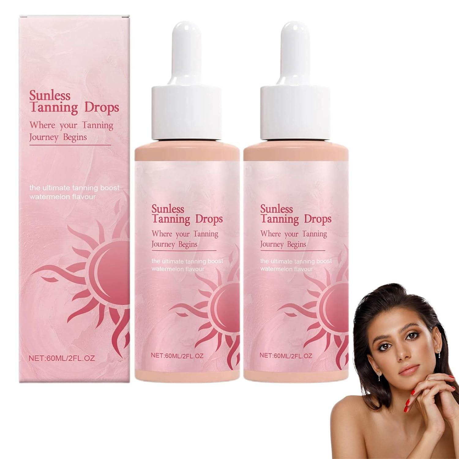 Sunless Tanning Drops To Drink, Tanning Drops to Drink, Color ...
