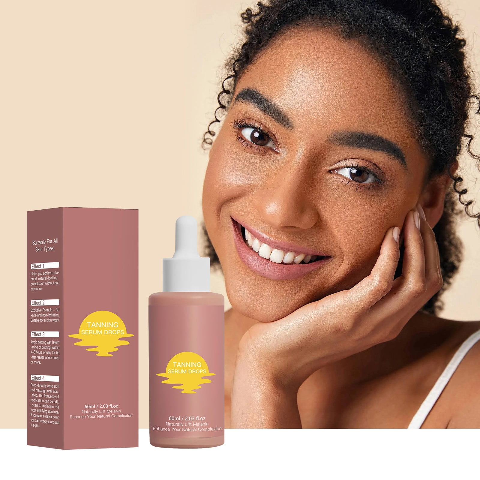 Sunless Tanning Drops Drops To Melanin Enhancing Your Tone For A Sun ...