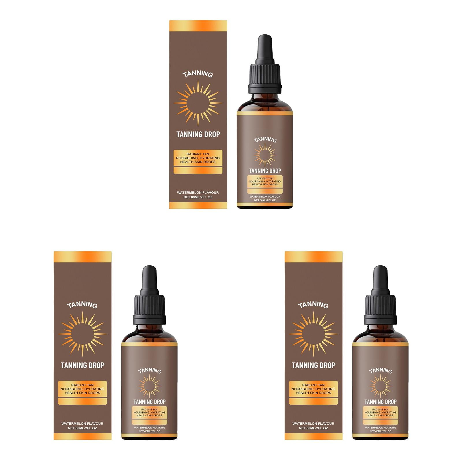 Sunless Tanning Drops for Face & Body, Promotes NaturalSkin Tone, Self ...