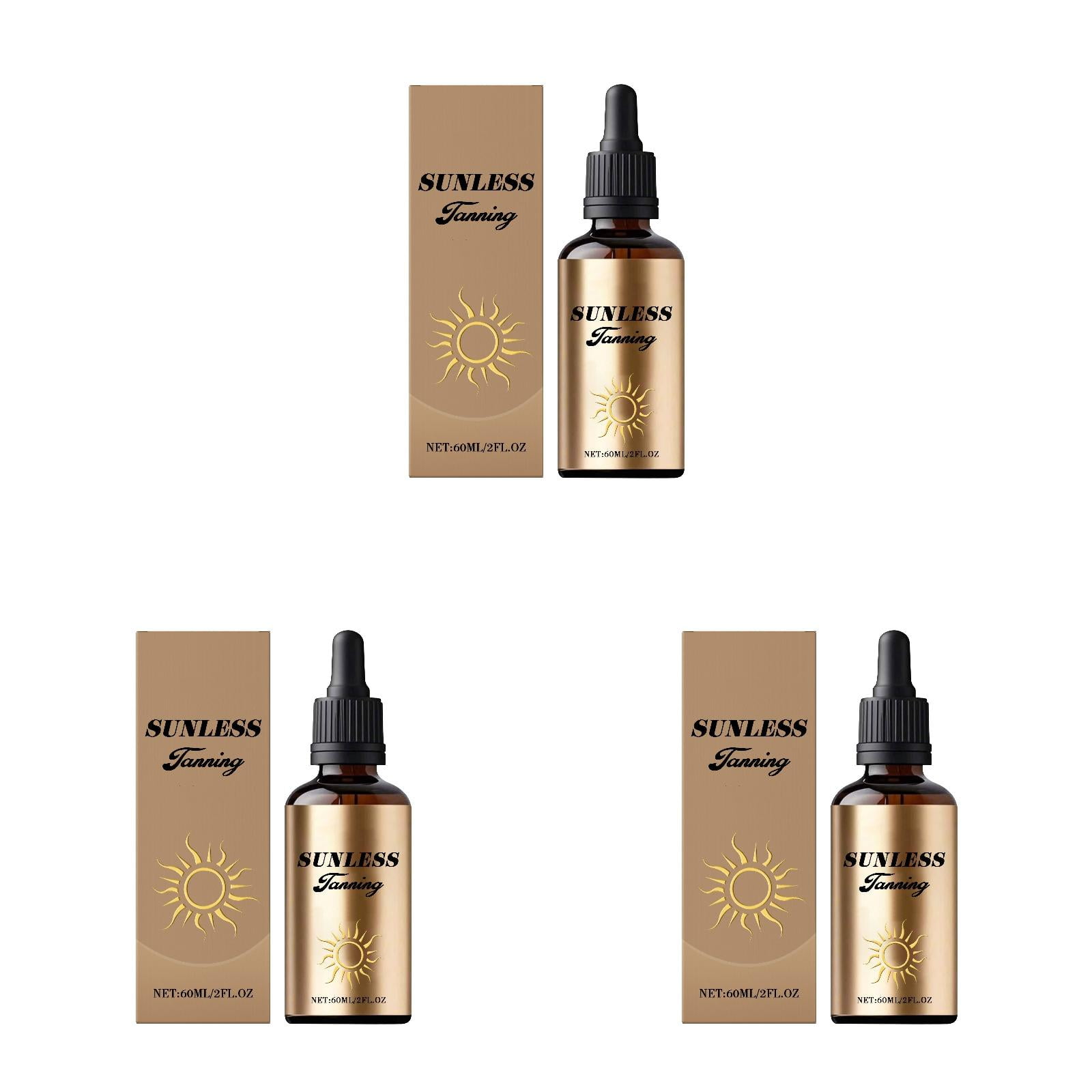 Sunless Tanning Drops, Moisturizing Tanner for Face and Body 60ml 1/2/3 ...