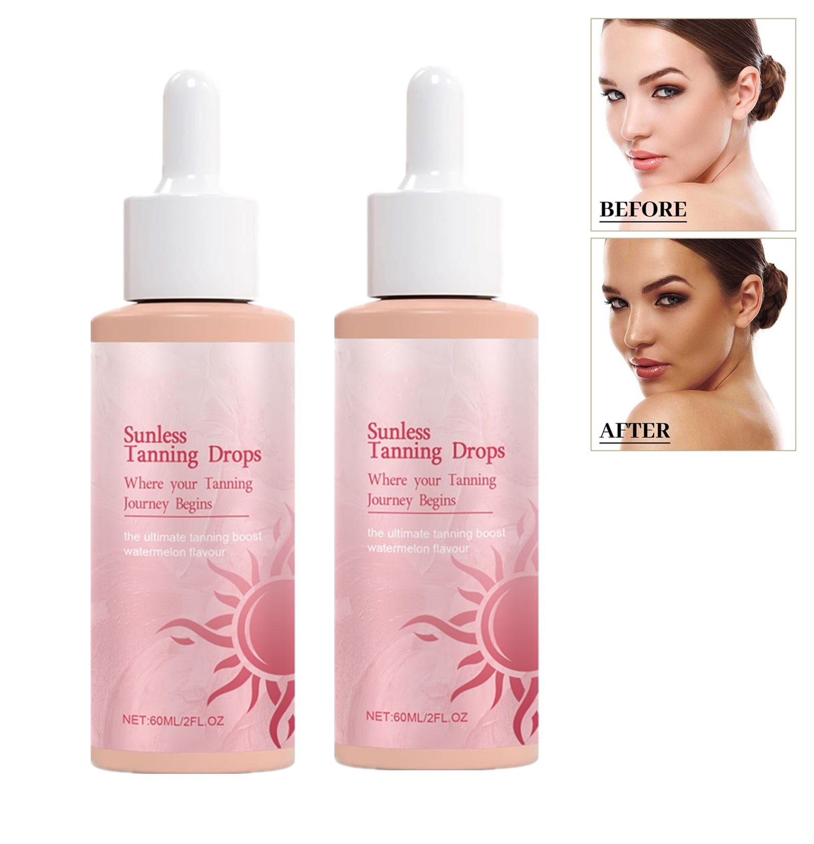 Sunless Tanning Drops, To Naturally Melannin, Self Tanning Drops ...