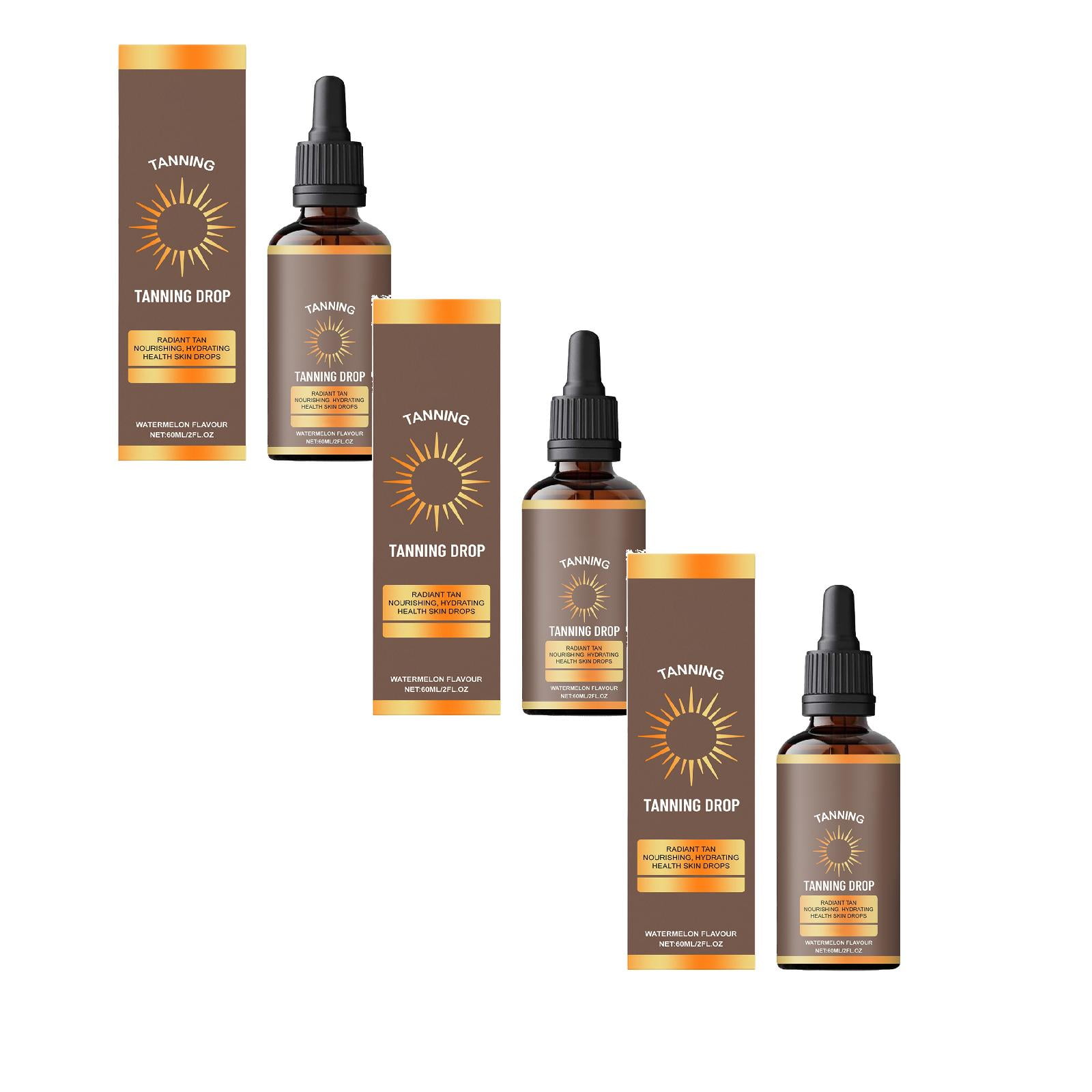 Sunless Tanning Drops to Drink -DrinkableTanner Drops for Face & Body ...