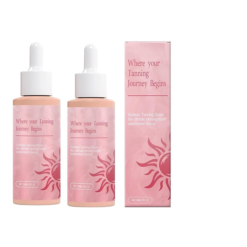 Sunless Tanning Liquid Drops - tanning drops，Skin Tone Enhancer with ...