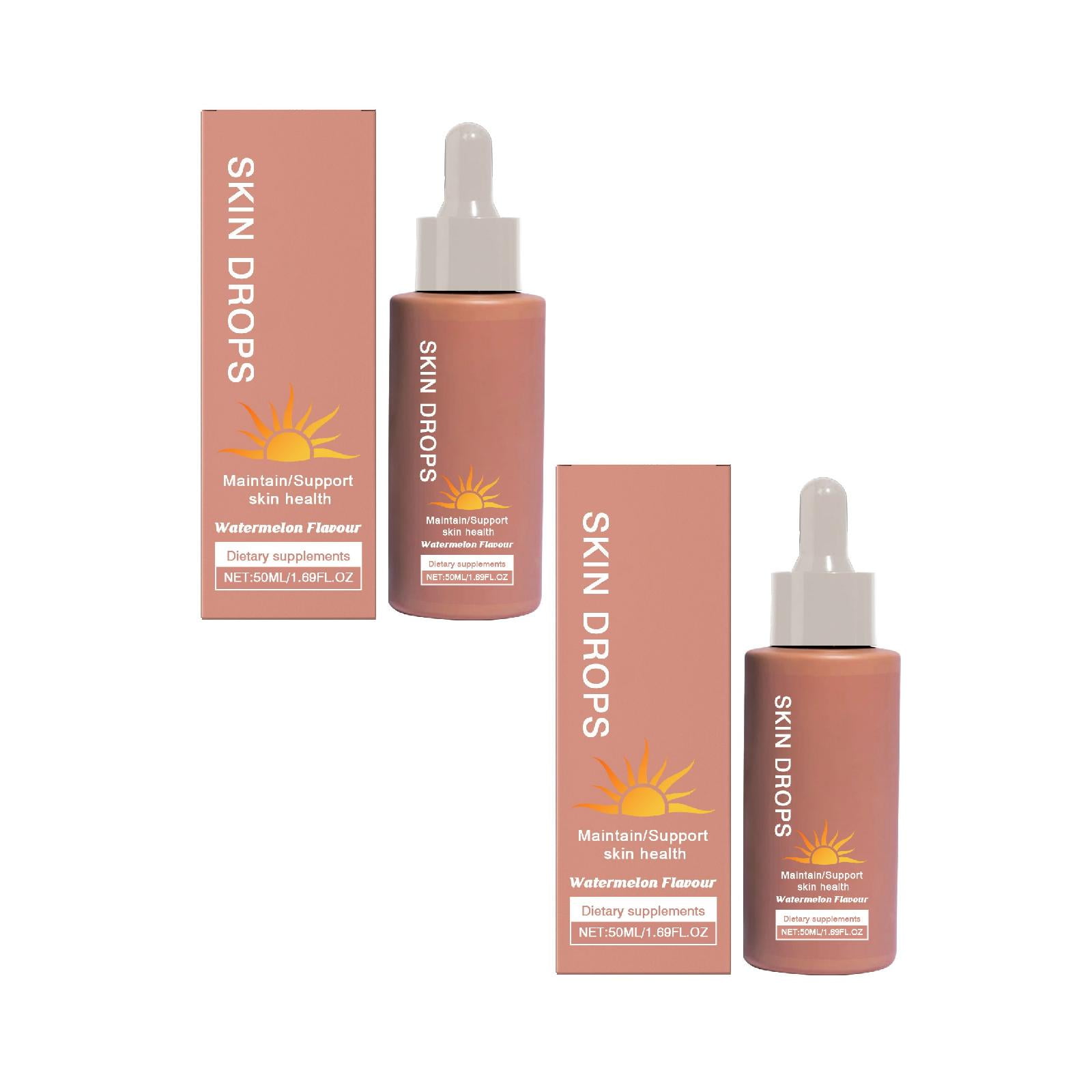Sunless Tanning Serum Drops Gentle Non-Irritating Self-Tanning Drops ...