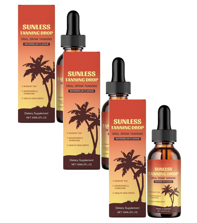 Sunless Tanning for Radiant Tan & Hydrated Skin 2 Fl.oz - 3Pcs ...